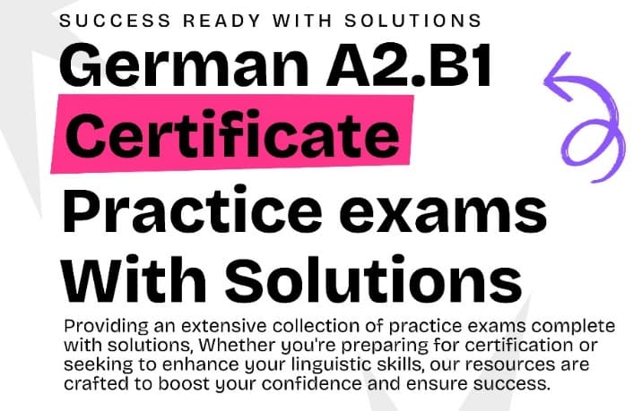 Telc A2 B1 German Exam